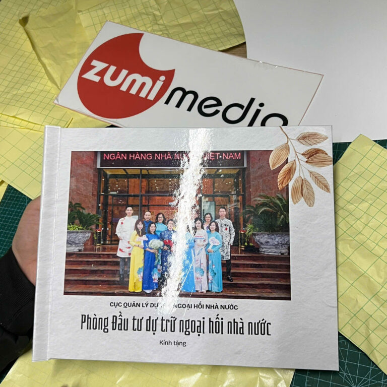 In Album Photobook ảnh 20x25cm - Zumi Store